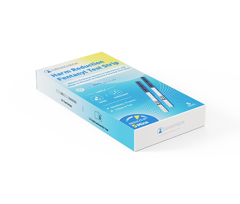 GenaCheck™ Harm Reduction Fentanyl Test Strip - Harm Reduction ...